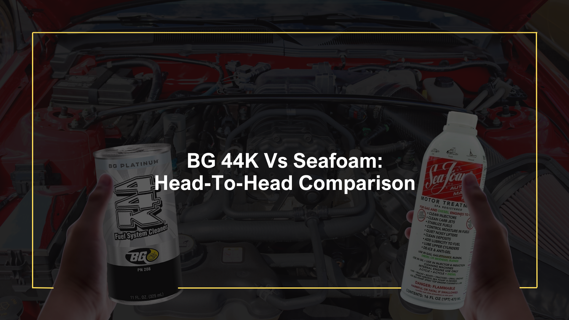 BG 44K vs Seafoam: Head-to-Head Comparison - Oils Advisor