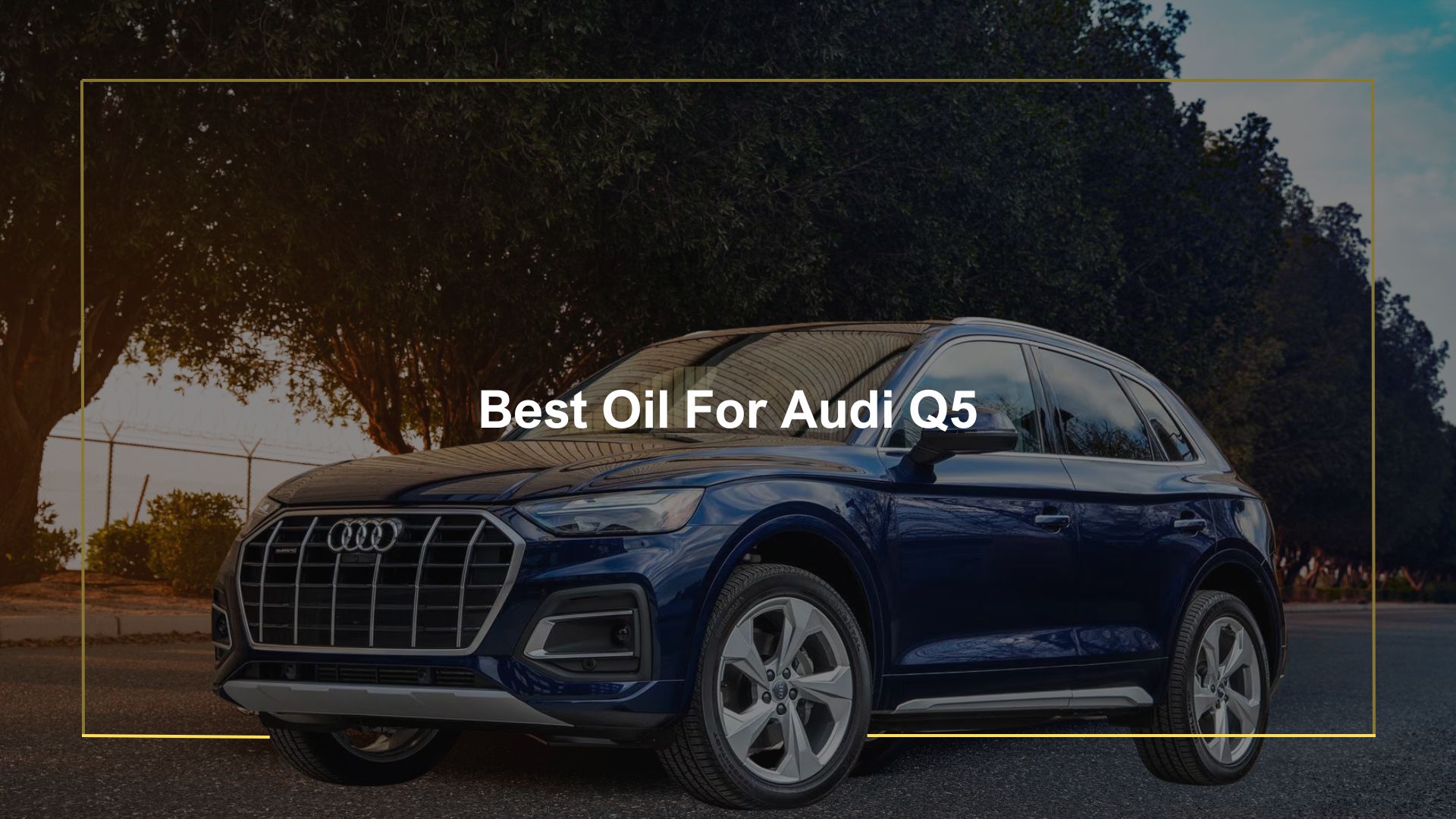 [2009-2024] Audi Q5 Oil Capacity and Oil Type - Oils Advisor